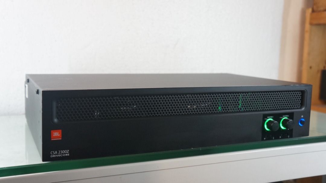 JBL CSA2300Z 2x300W Professional Power Amplifier, Audio, Soundbars ...