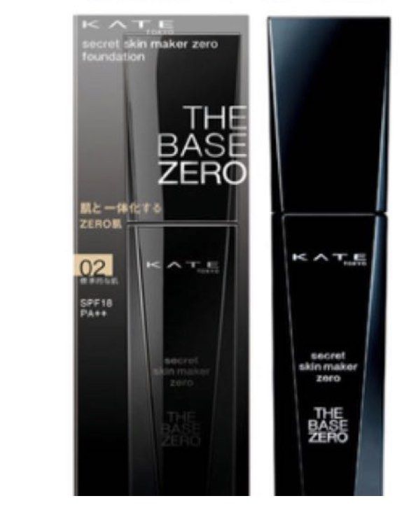 Kate Liquid Foundation Secret Skin Maker Zero 02, Beauty & Personal ...