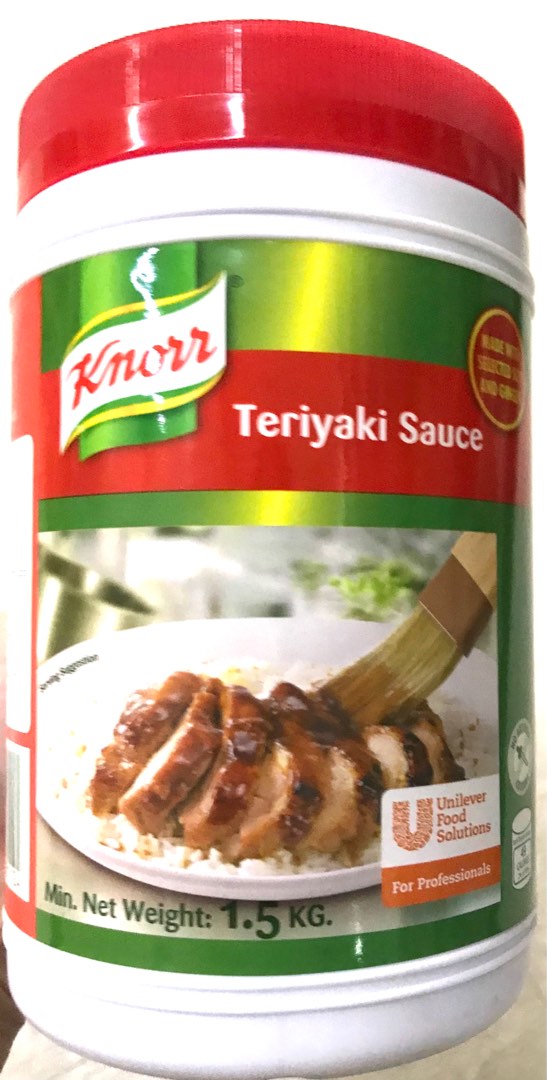 Knorr Teriyaki Sauce 1.5kg, Food & Drinks, Spice & Seasoning on Carousell
