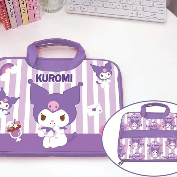 Laptop Bag Kuromi Hello Kitty My Melody Cinnamoroll Little Twin Stars ...