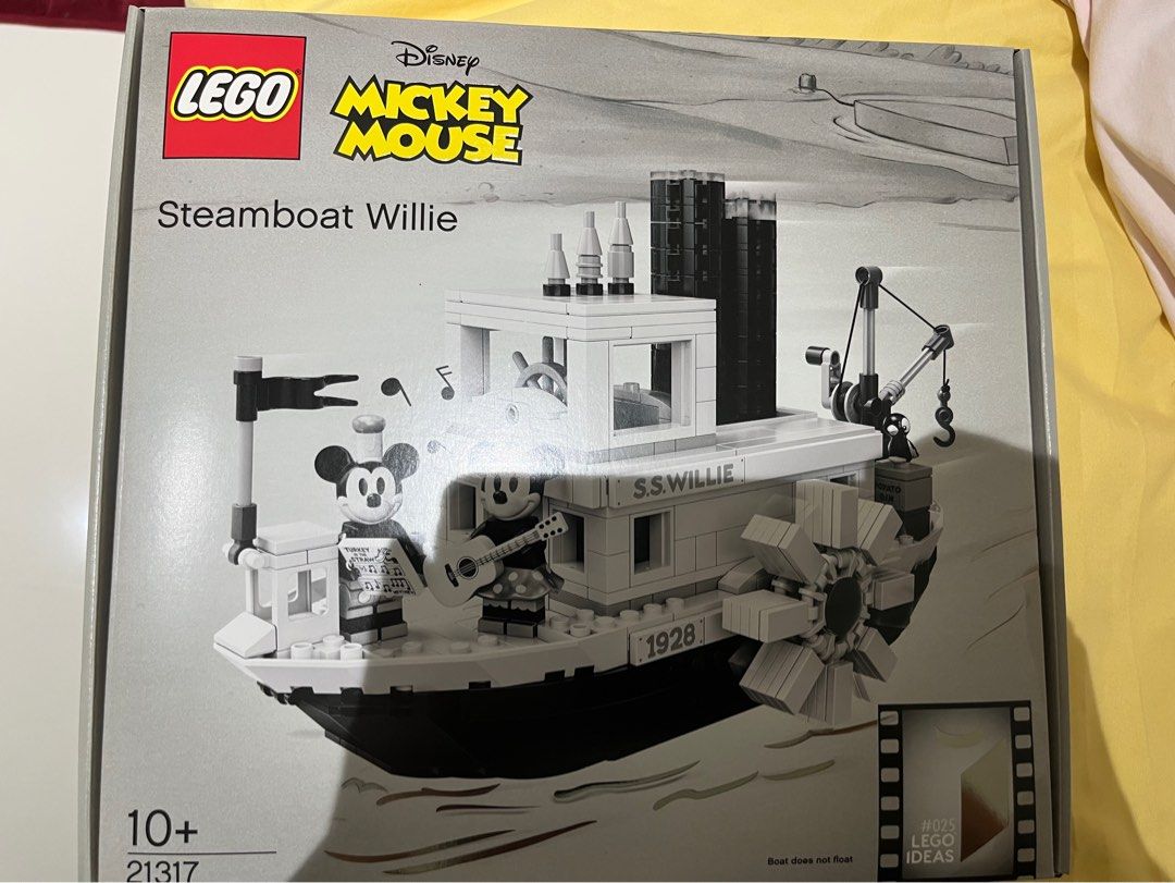 Lego 21317 steamboat Willie, Hobbies & Toys, Toys & Games on Carousell