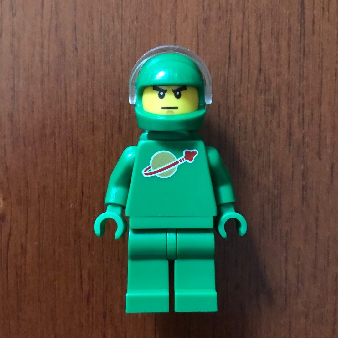 LEGO Space Green Spaceman minifigure, Hobbies & Toys, Toys & Games on ...