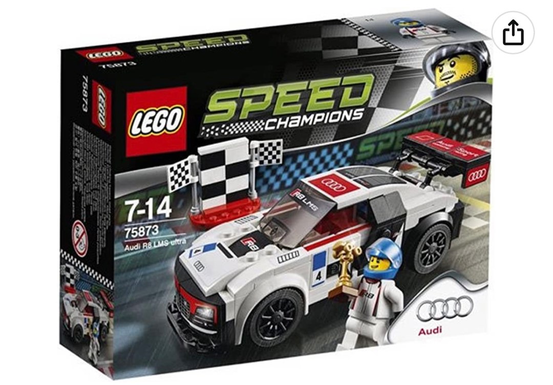 LEGO Speed Champions 75873 Audi R8 LMS Ultra, Hobbies & Toys, Toys ...