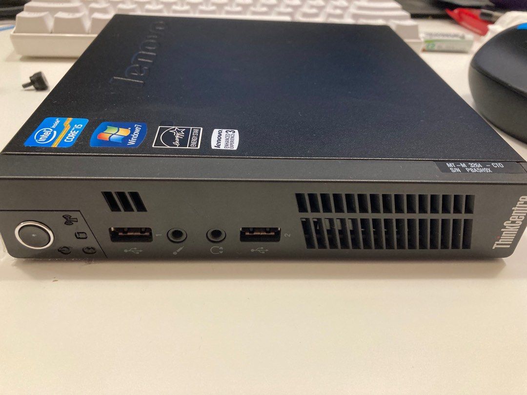 Lenovo m72e thinkcentre mini desktop with vesa mount, Computers & Tech, Desktops on Carousell