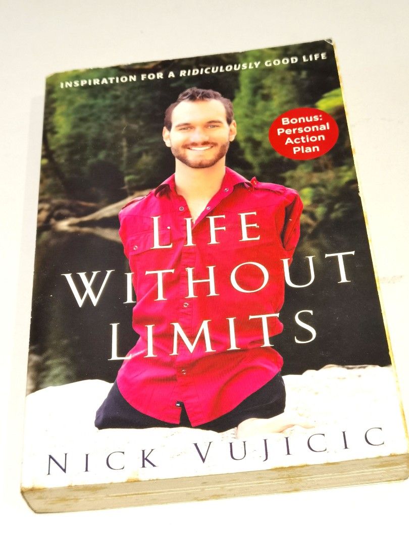 Life Without Limits Book By Nick Vujicic, Hobbies & Toys, Books & Magazines, Storybooks on Carousell
