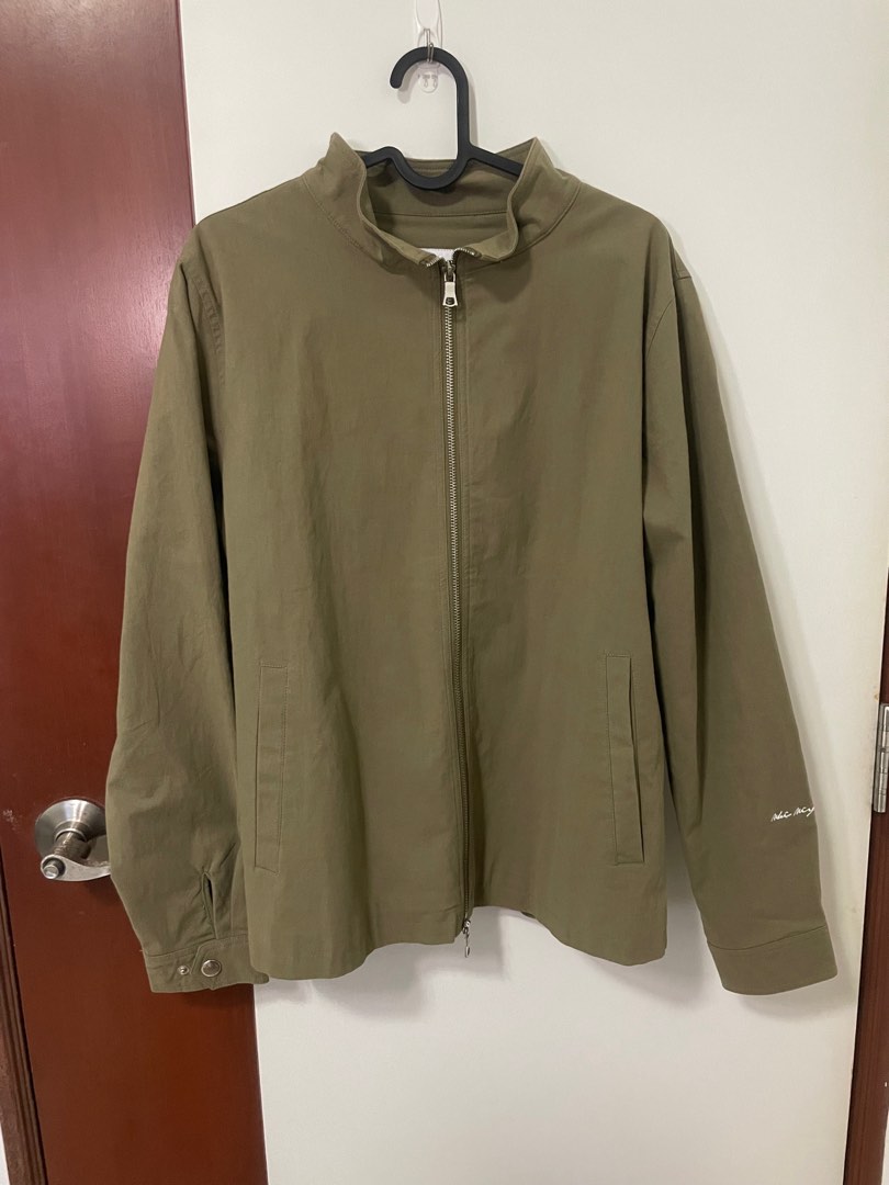 Light jacket in olive colour, Men's Fashion, Coats, Jackets and ...