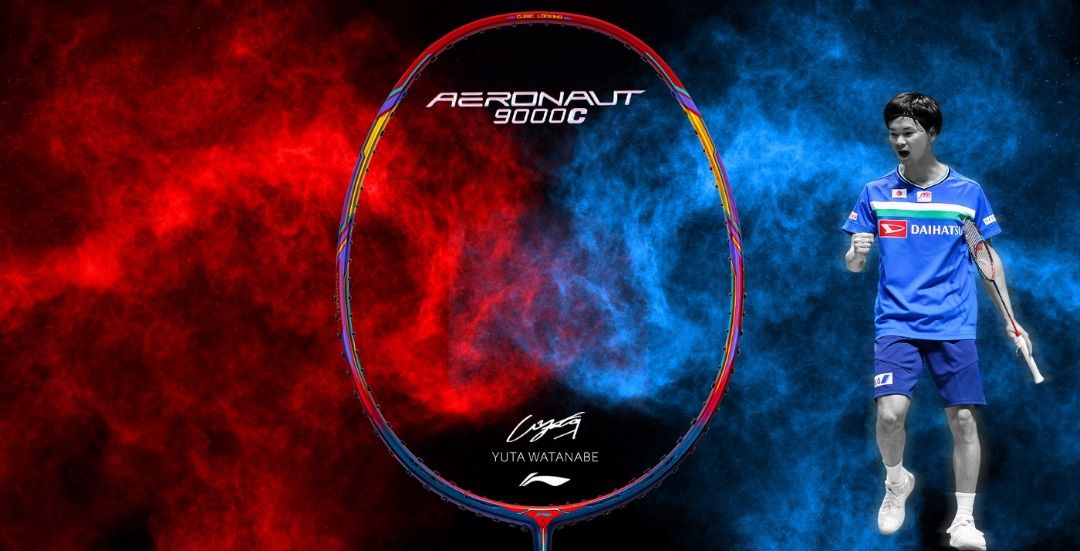 Li-Ning Aeronaut 9000C x Yuta Watanabe Special Edition, Sports ...
