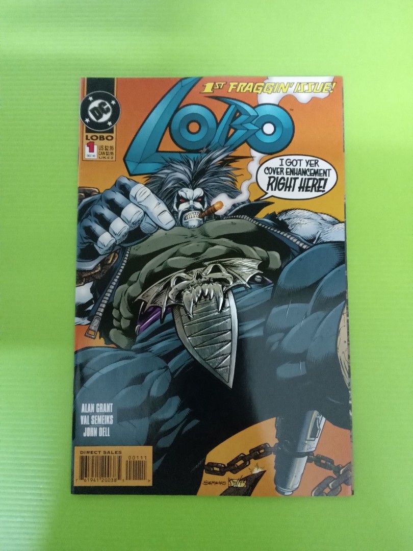 Lobo #1 ( Val Semeiks - Cover Art ) DC Comics, Hobbies & Toys, Books ...