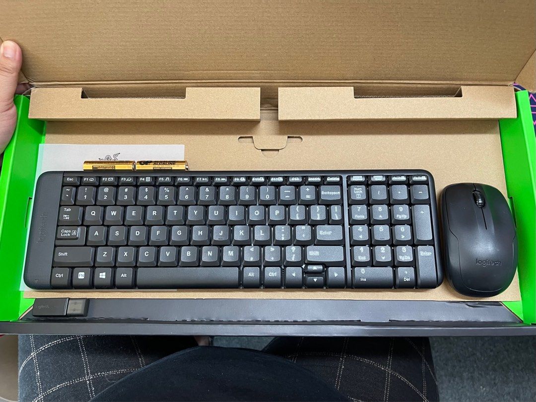 Logitech Keyboard And Mouse Computers And Tech Parts And Accessories Computer Keyboard On Carousell