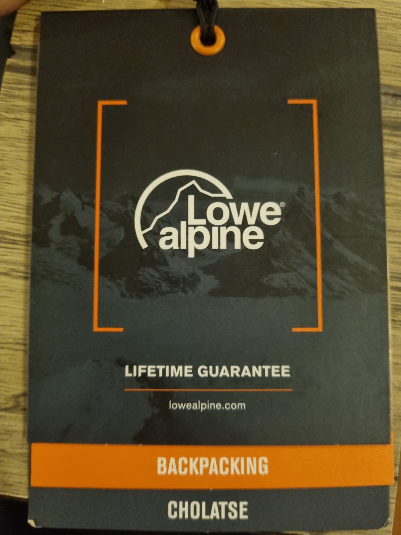 Lowe Alpine Backpack 55L-Black, Women's Fashion, Bags & Wallets ...