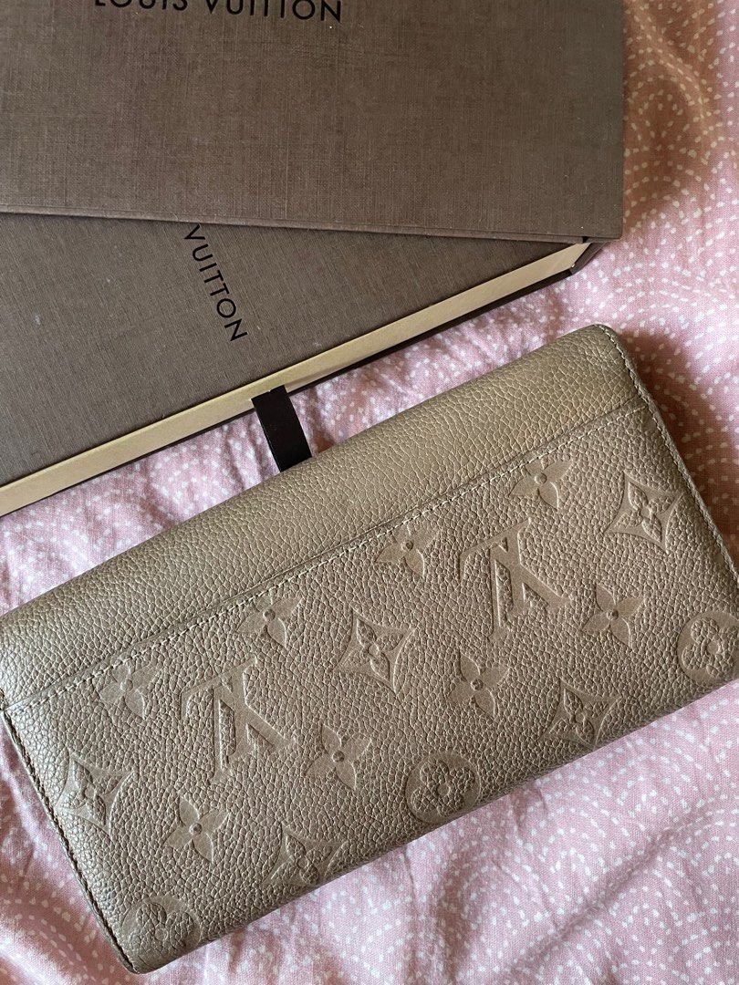 LV SARAH WALLET MONOGRAM EMPREINTE LEATHER, Luxury, Bags & Wallets on ...