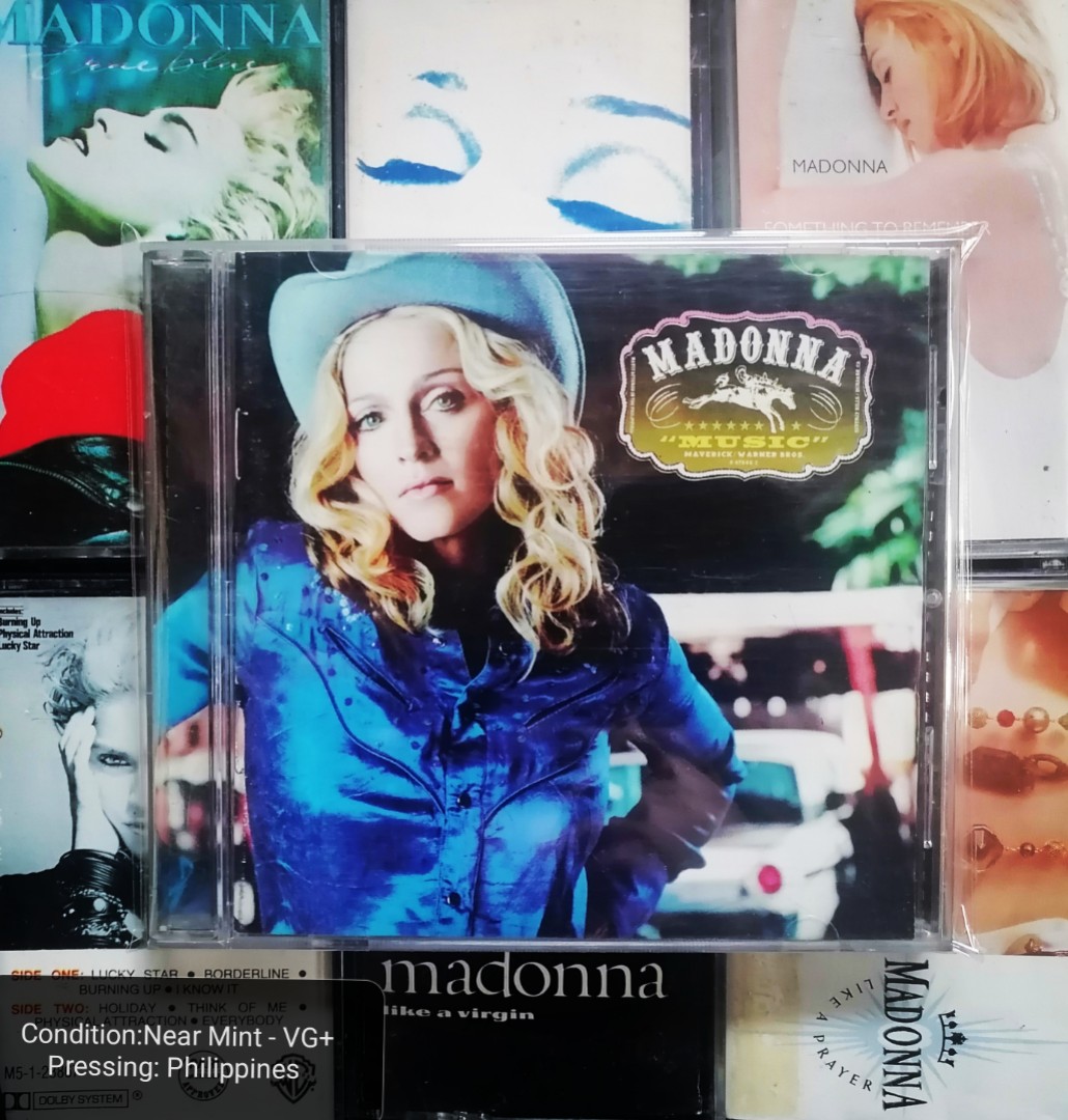 Madonna Music CD Original CDs for Sale Pop CDs Madonna CD, Hobbies ...