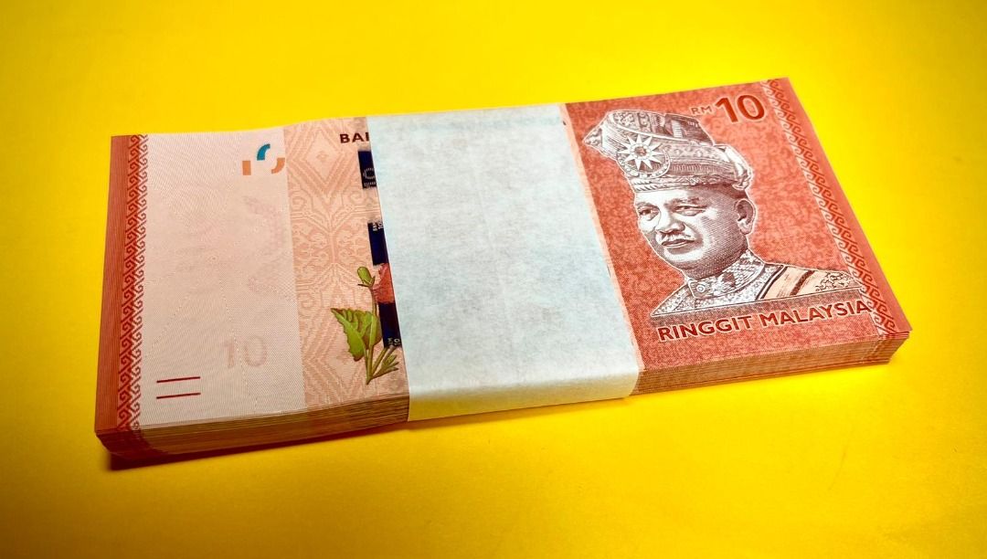 MALAYSIA $10 Ringgit Dollar Bundle Polymer Money Stack 100x (UNC ...