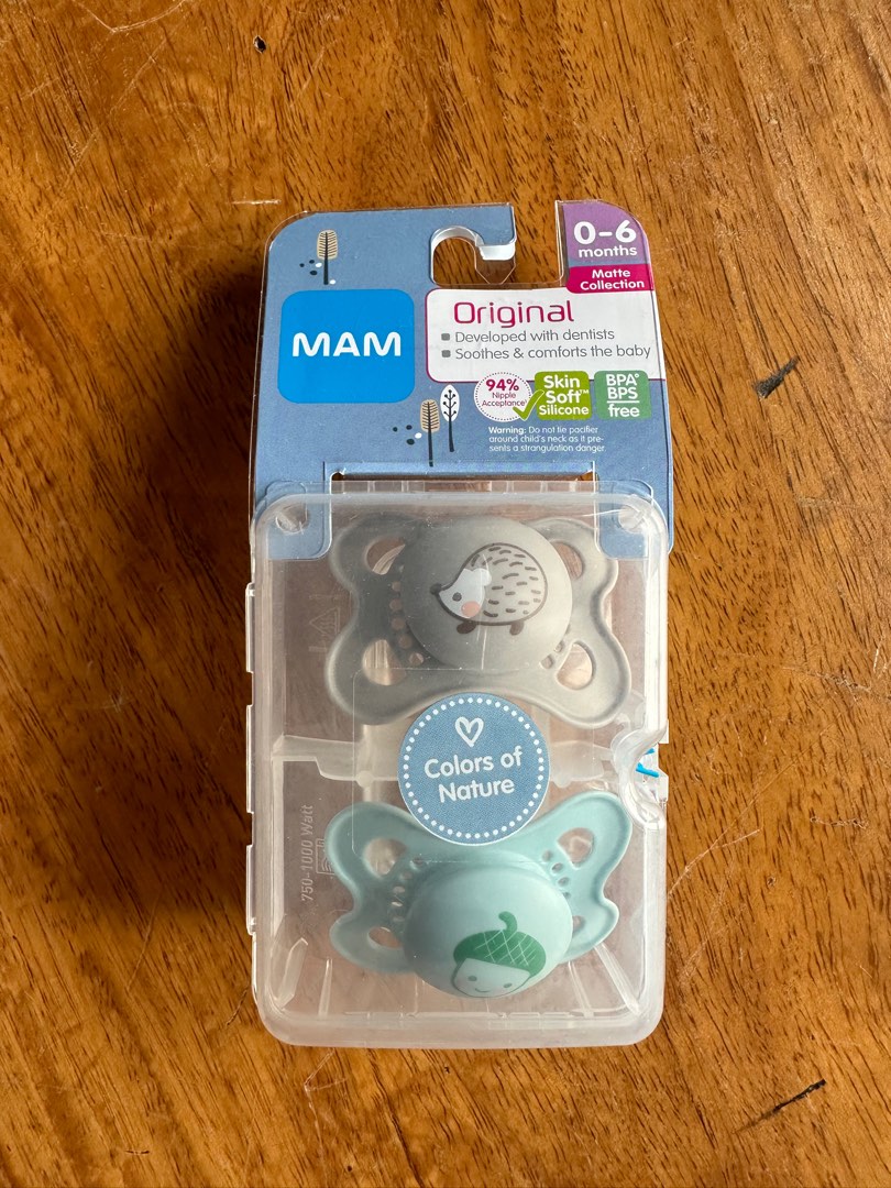 MAM Original Pacifier 0-6mos, Babies & Kids, Nursing & Feeding ...