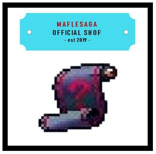 MapleSaga Chaos Scroll, Video Gaming, Gaming Accessories, In-Game ...