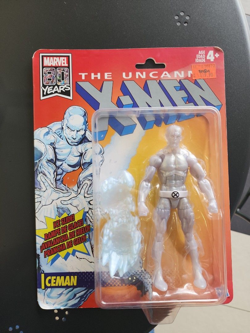 Marvel Legends Retro Iceman, Hobbies & Toys, Toys & Games on Carousell