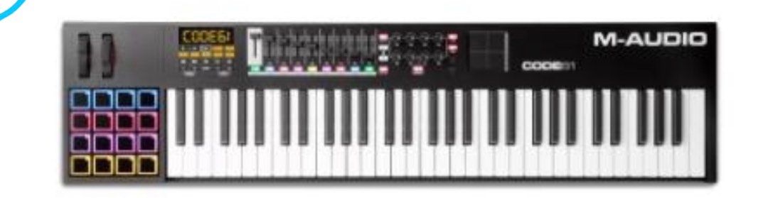 M-Audio Code 61 Midi Controller, Hobbies & Toys, Music & Media, Musical ...