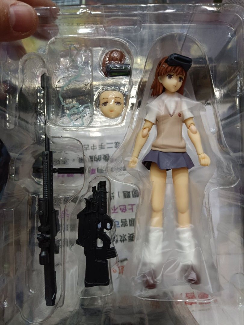 max factory 魔法禁書目錄 Figma SP 020 Misaka, 興趣及遊戲, 玩具 & 遊戲類 - Carousell