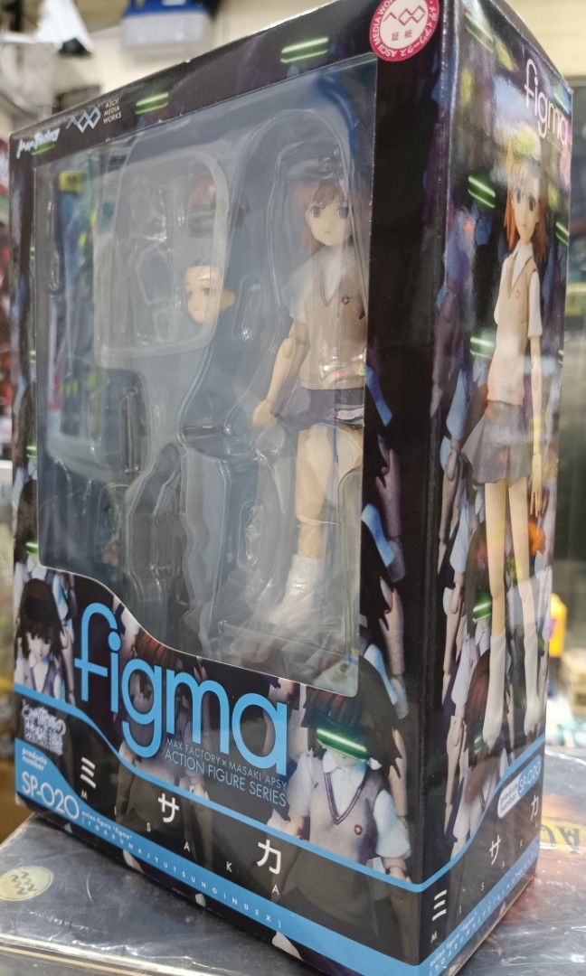 max factory 魔法禁書目錄 Figma SP 020 Misaka, 興趣及遊戲, 玩具 & 遊戲類 - Carousell