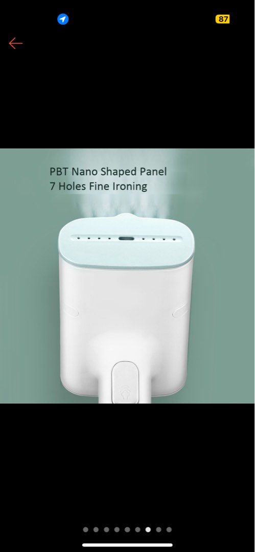 Midea handheld iron, TV & Home Appliances, Irons & Steamers on Carousell