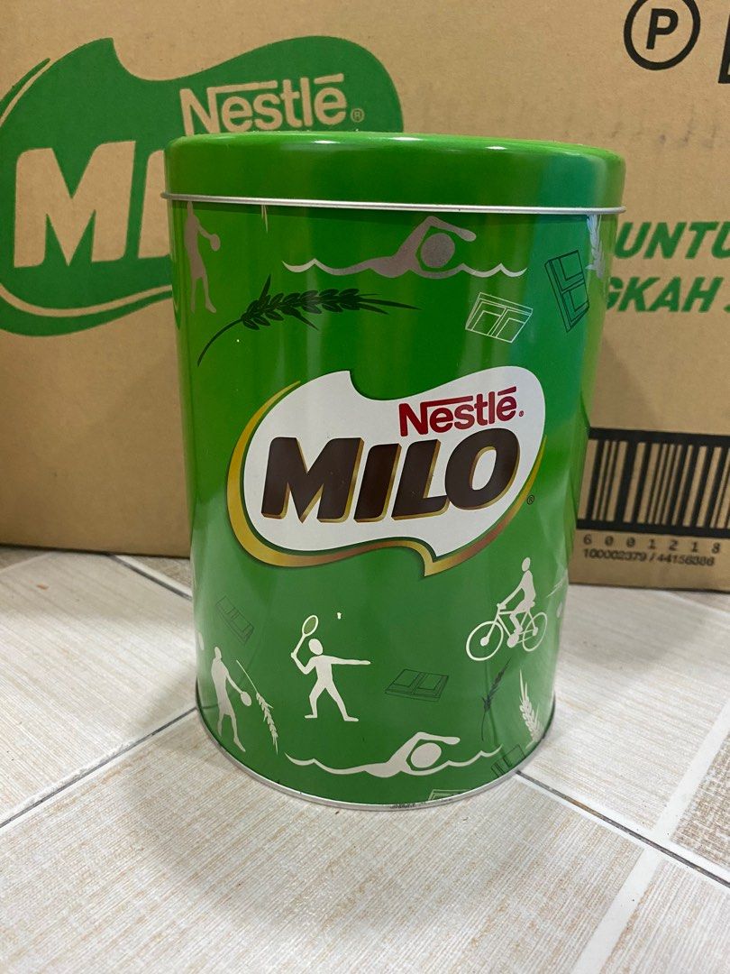 Milo Thailand Tin Container, Hobbies & Toys, Collectibles & Memorabilia ...