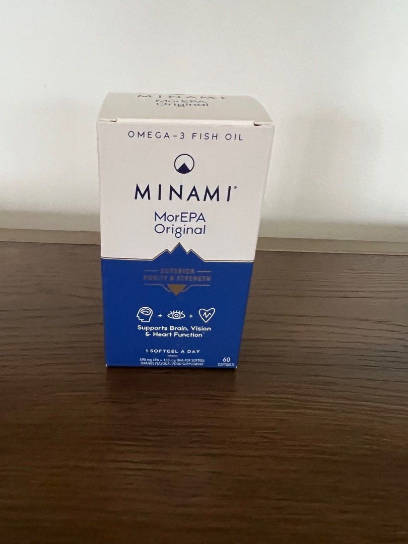 MINAMI nutrition MOREPA Original omega- 3 fish oil, Health & Nutrition ...
