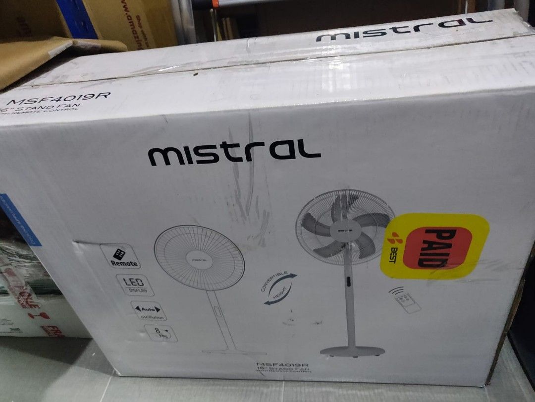 Mistral Stand Fan, Furniture & Home Living, Lighting & Fans, Fans on ...
