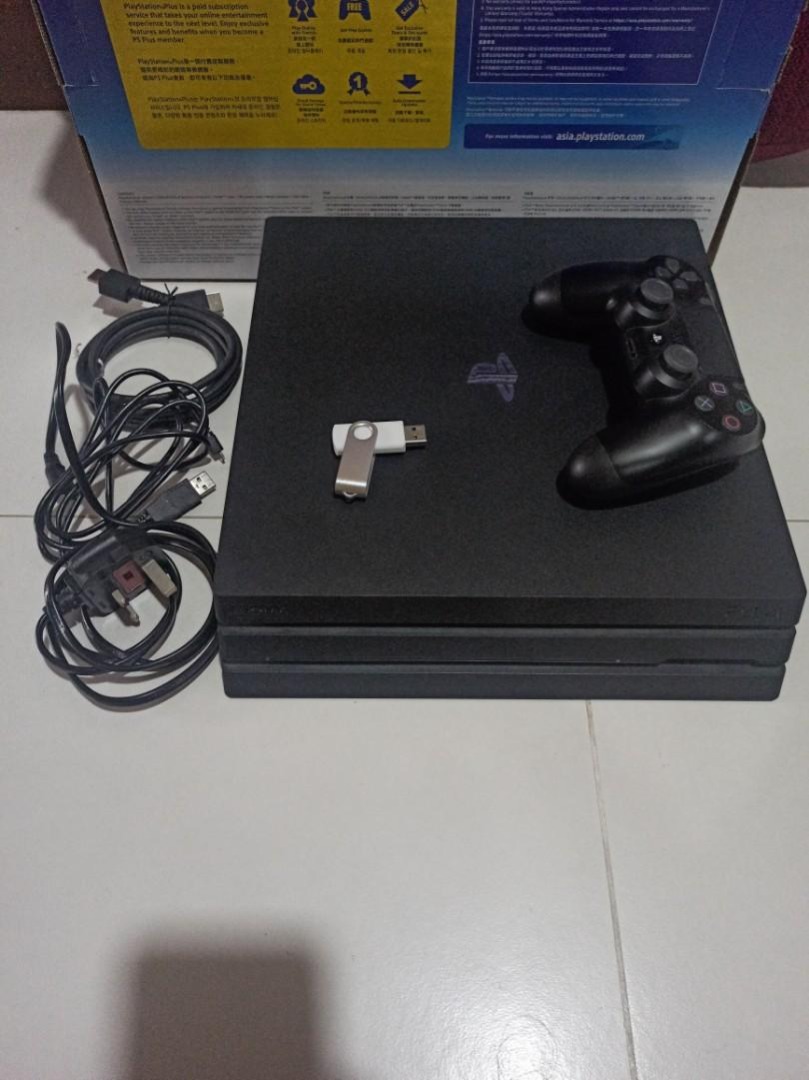 Modded PS4 PRO 1TB full set, Video Gaming, Video Game Consoles ...