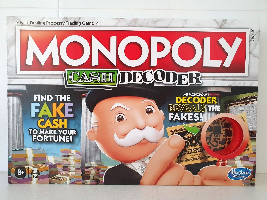 Monopoly Cash Decoder, Hobbies & Toys, Toys & Games on Carousell