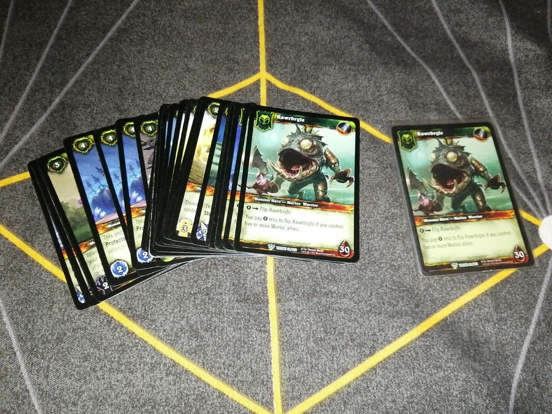 murloc deck world of warcraft tcg, Hobbies & Toys, Toys & Games on ...