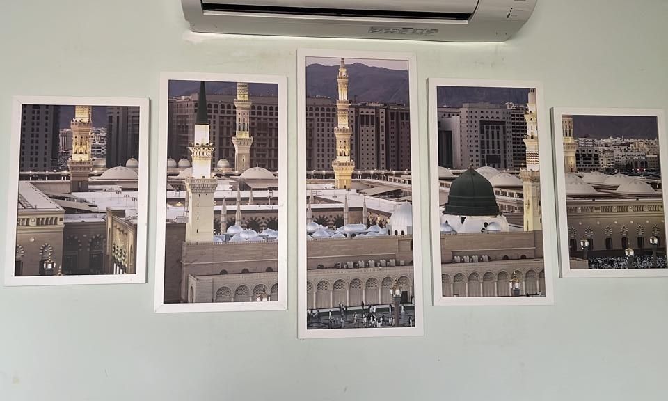 Nabawi Mosque Wall Frame, Furniture & Home Living, Home Decor, Frames ...