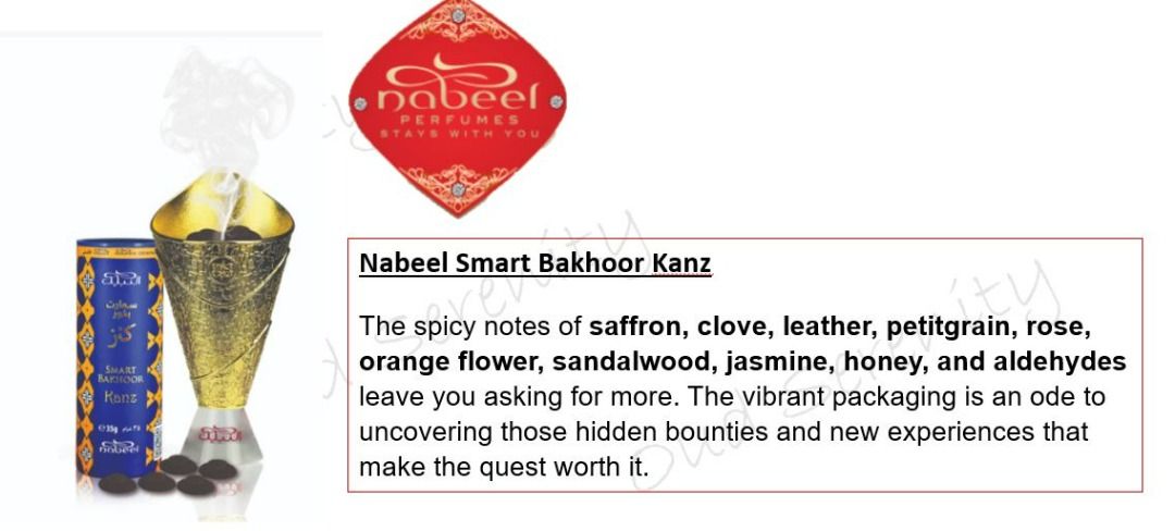 Nabeel Smart Bukhoor Bakhoor Incense Pods Original from UAE 35g - 7 ...