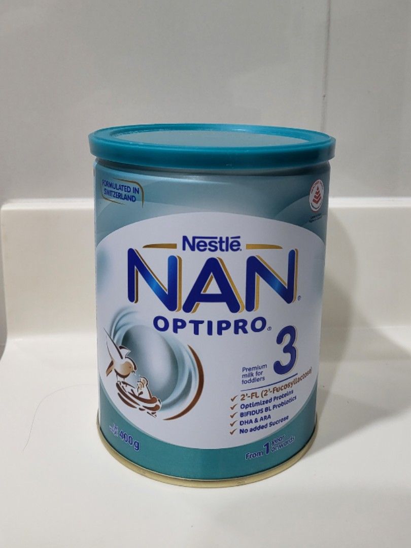 Nestle Nan Optipro 3 (400g Exp Oct 2023), Babies & Kids, Nursing ...