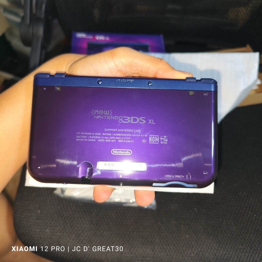 New 3ds xl galaxy edition Brandnew condition, Video Gaming, Video Game ...