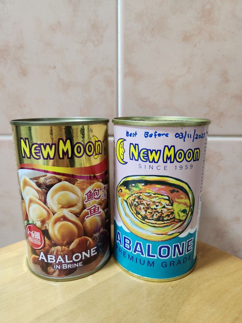 New Moon Abalone, Food & Drinks, Packaged & Instant Food on Carousell