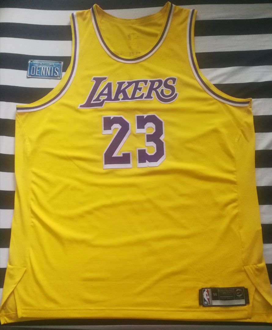 Nike Authentic NBA jersey Los Angeles LA Lakers LeBron James, Men's ...