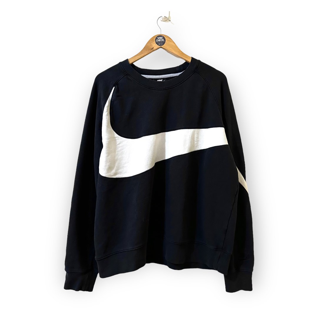 Nike Bigswoosh Sweater, Men's Fashion, Tops & Sets, Hoodies on Carousell