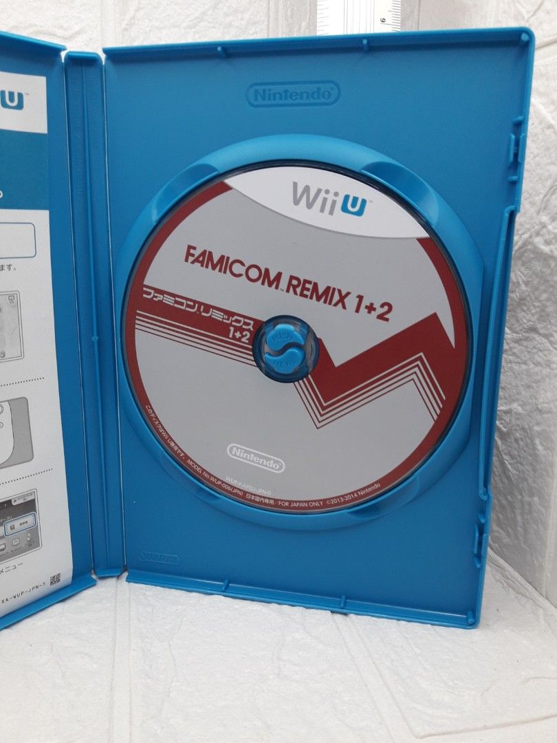 Nintendo WII U Famicom Remix 1+2 Japanese Version Cd game, Video Gaming ...