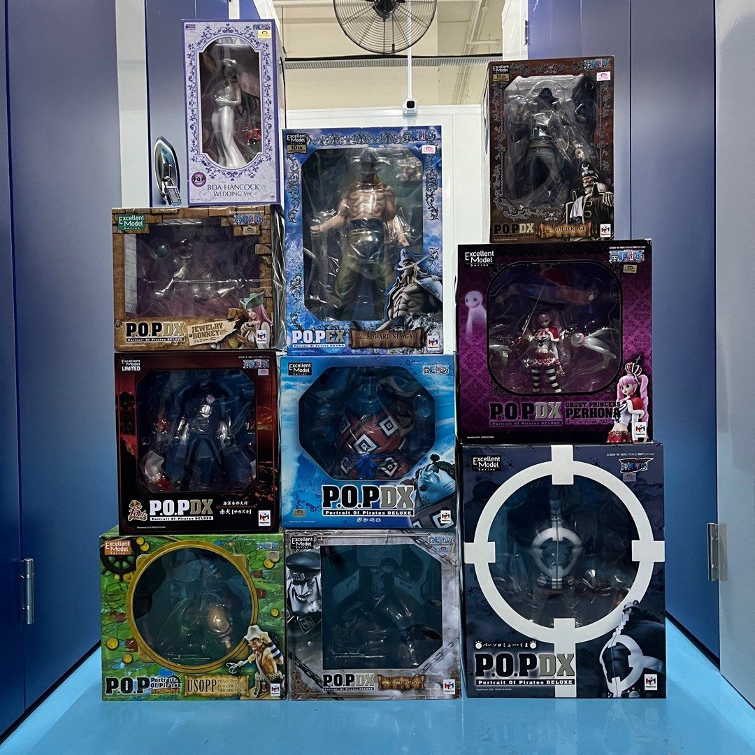 One Piece POP DX - Aokiji Whitebeard Gold Roger Perhona Hancock Jinbe ...