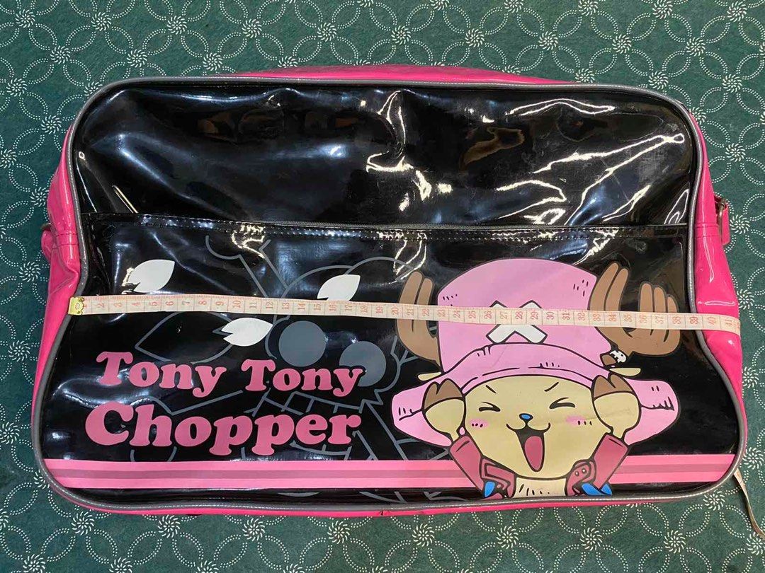 One Piece Tony Tony Chopper Patent Messenger bag, Women's Fashion, Bags ...