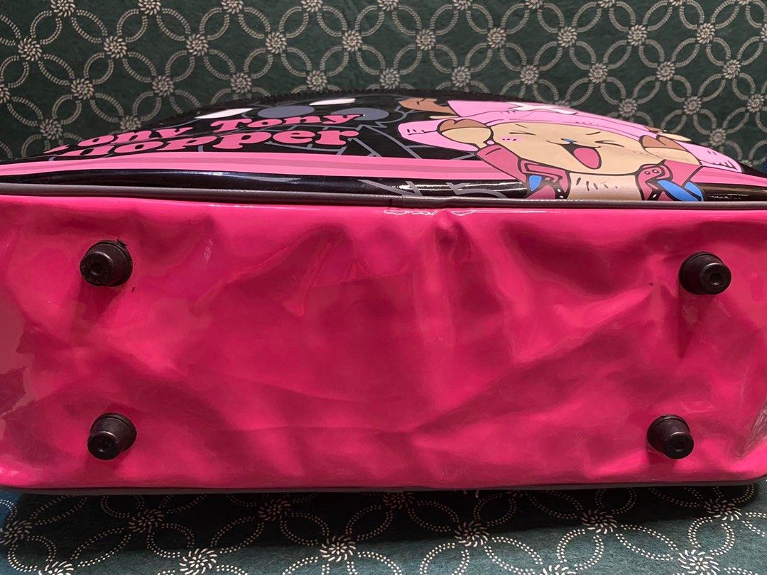 One Piece Tony Tony Chopper Patent Messenger bag, Women's Fashion, Bags ...