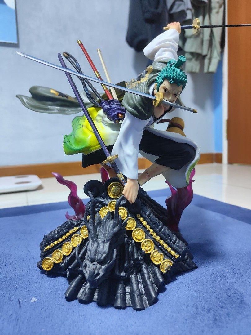 One Piece Zoro Figurine, Hobbies & Toys, Toys & Games on Carousell