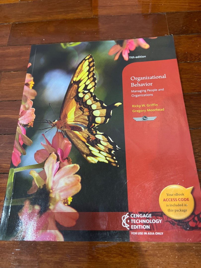 Organizational Behavior -Managing People & Org (11th edition), Hobbies ...