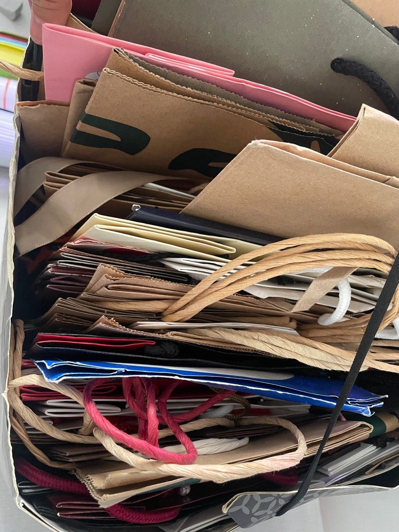 Paper Bags - recycle (for reuse - all in excellent condition ...