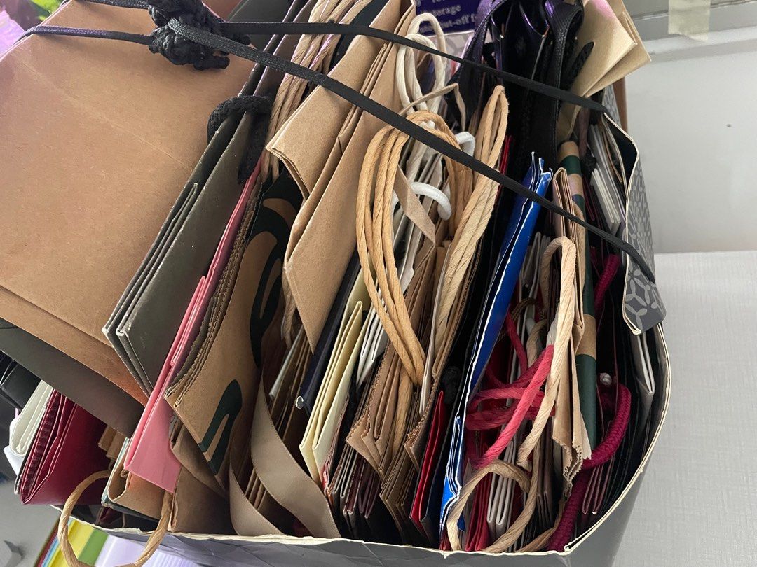 Paper Bags - recycle (for reuse - all in excellent condition ...