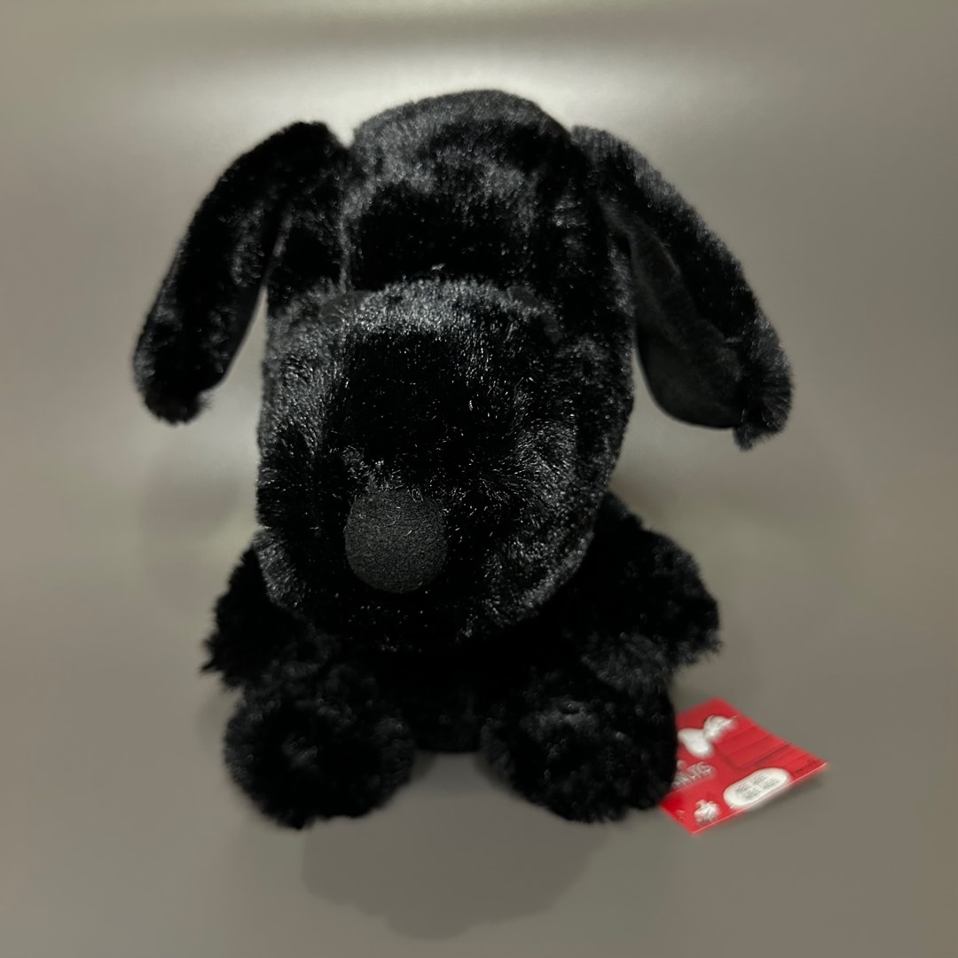 Peanuts Black Snoopy Plush 19cm - Php 300, Hobbies & Toys, Memorabilia ...