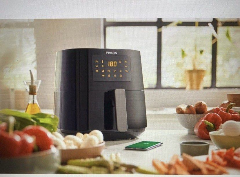 Philips Air Fryer HD9280/91 Black, TV & Home Appliances, Kitchen ...