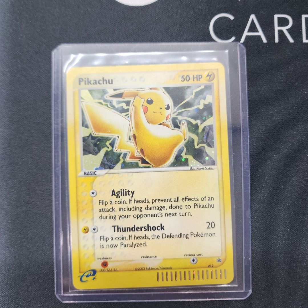 Pikachu Promo 012 Holo Pokemon TCG Card, Hobbies & Toys, Toys & Games ...