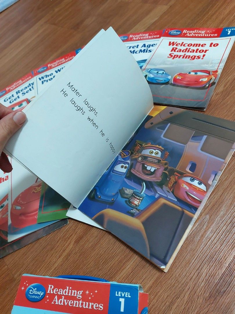 Pixar Cars Level 1 Reading Box Set, Hobbies & Toys, Books & Magazines ...