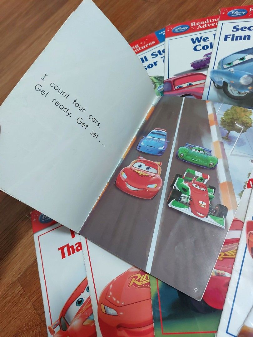 Pixar Cars Level 1 Reading Box Set, Hobbies & Toys, Books & Magazines ...